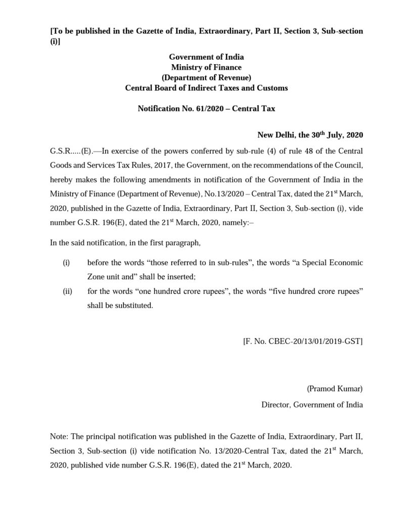 E Invoicing Under GST Arpan Bohra Co